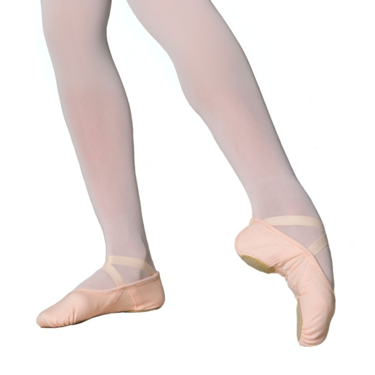 Stretch soft canvas ballet shoe for dancers of every level