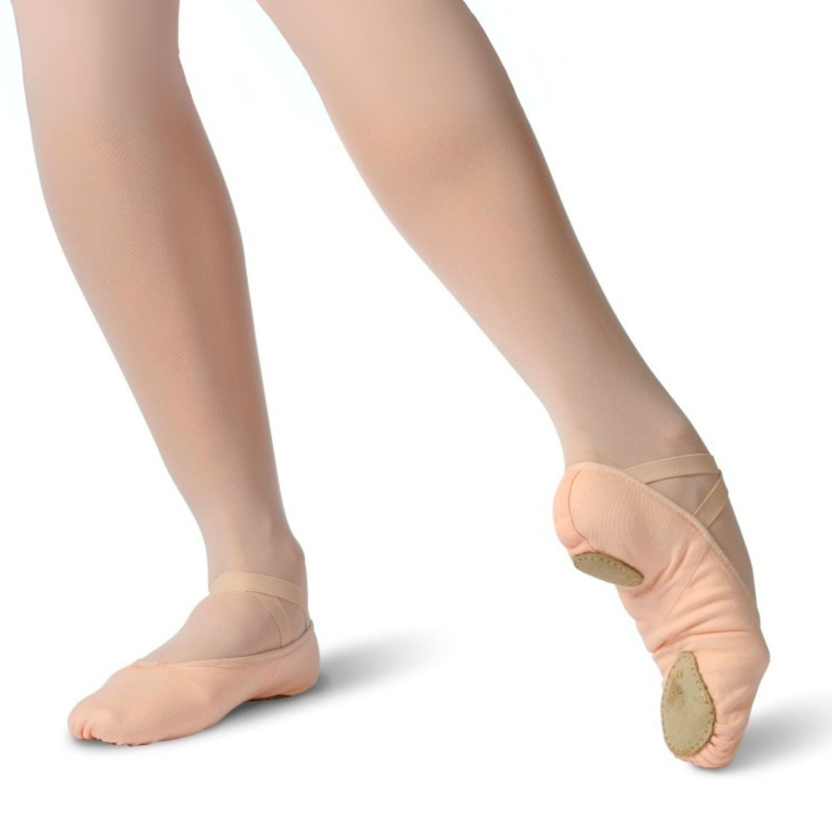 Second skin soft canvas ballet shoe for dancers of every level