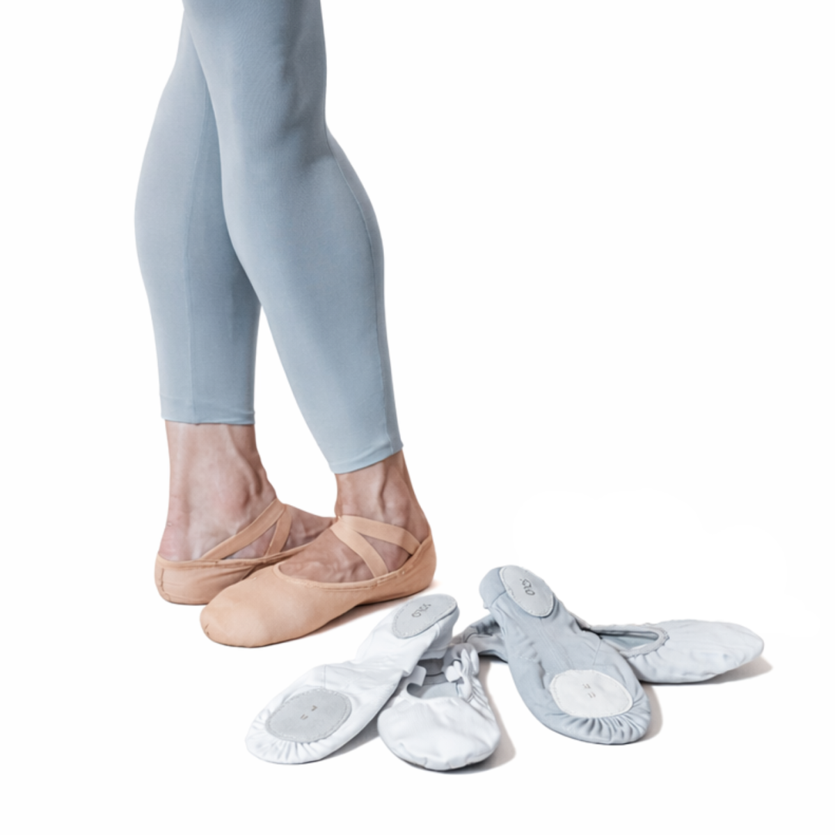 Stretch soft canvas ballet shoe designed by men, for men