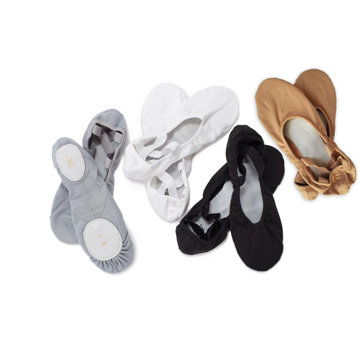 Stretch soft canvas ballet shoe designed by men, for men