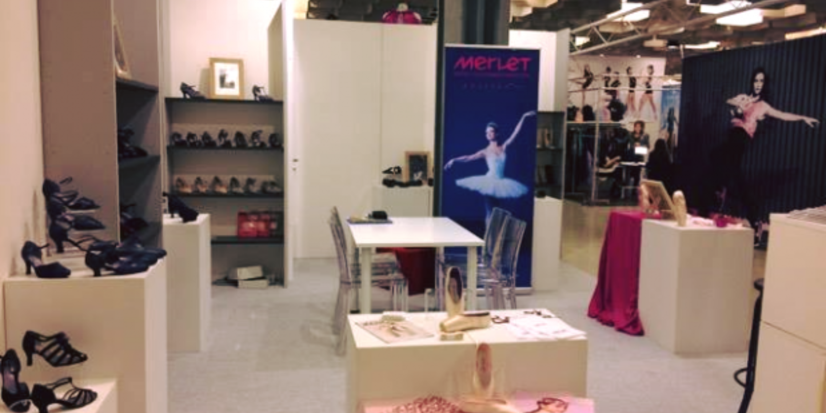 Merlet at the international dance fair Danza In Fiera in Florence ...