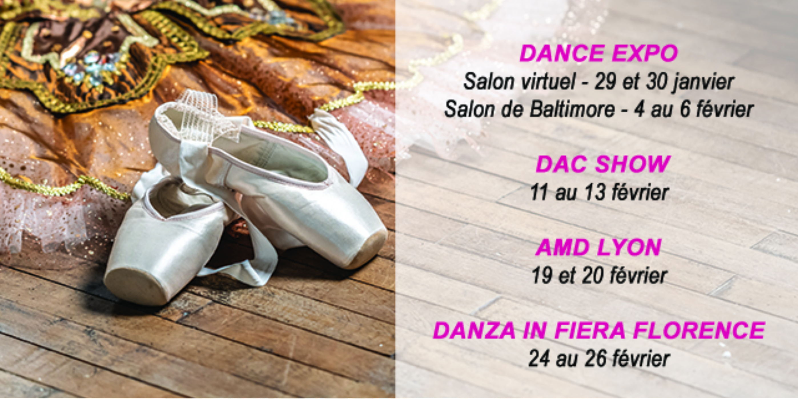 Meet Us at Danza in Fiera Florence – February 24-26, 2023 - MERLET DANCE